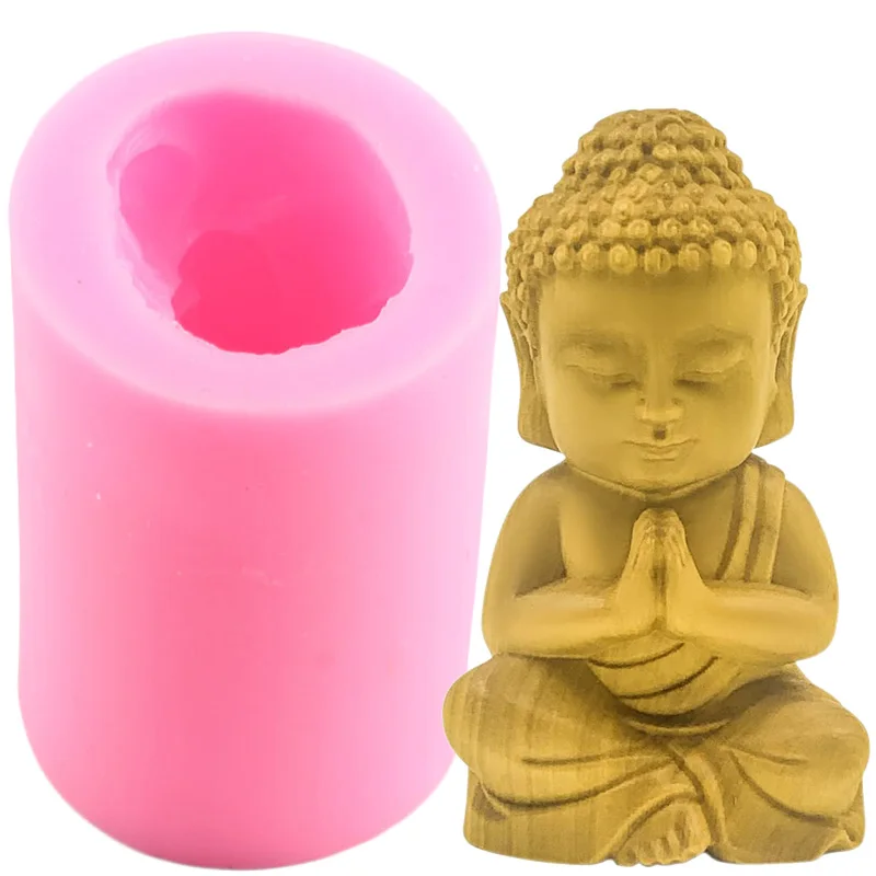 Silicone Mold Buddha Candle | Silicone Mold Resin Buddha | Silicone ...