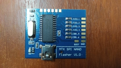 Driver matrix spi nand flasher - zoomelectronic