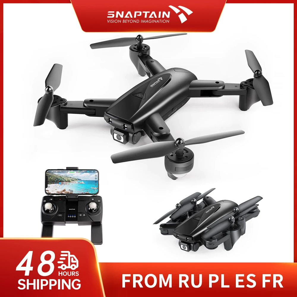 SNAPTAIN SP500 WIFI dron FPV GPS 1080P szerokokątny HD drony aparat ...