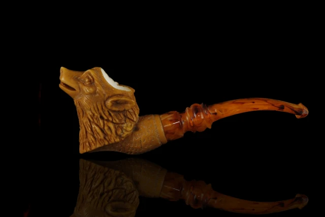 Meerschaum Pipe Wolf