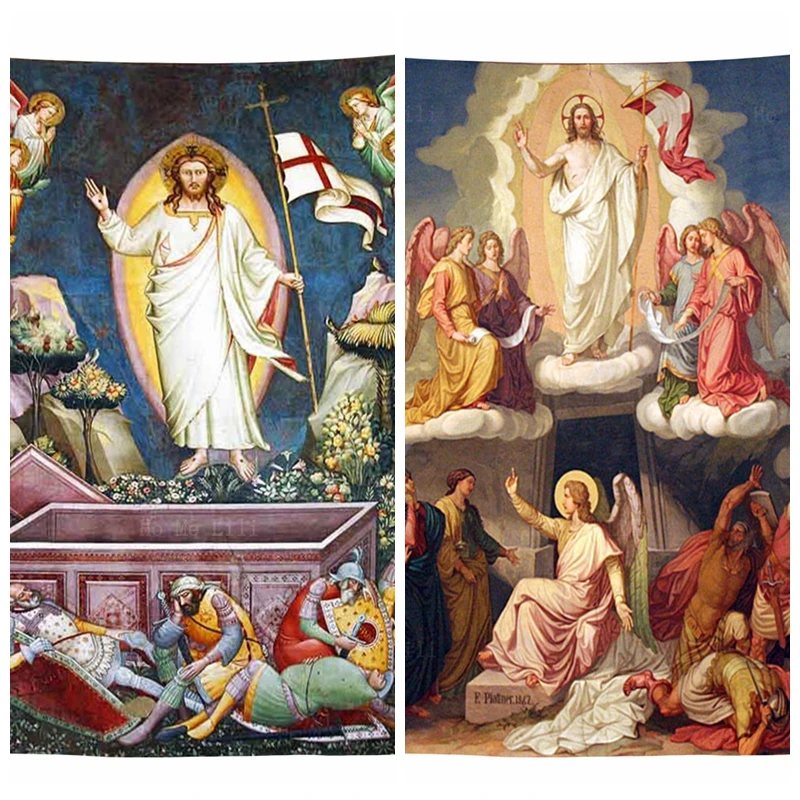 The Resurrection Of Our Lord Jesus Christ Icon Easter Mass Festival ...