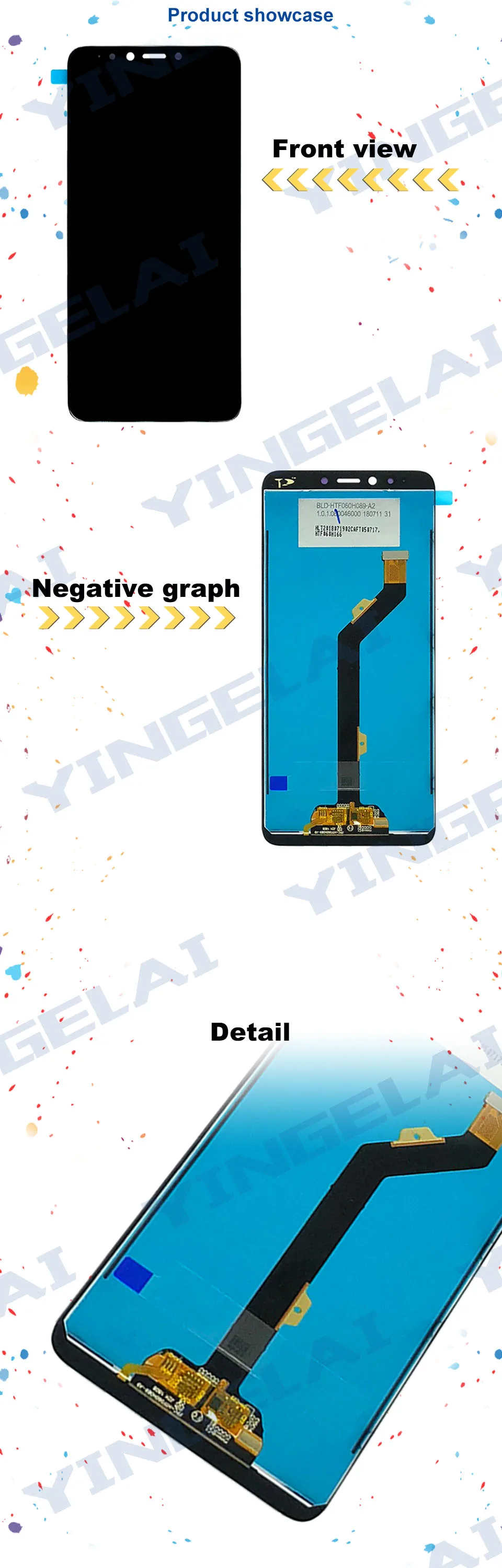 10 шт./лот 5,99 ''lcd для Infinix Hot 6 Pro X608 lcd дисплей с ...