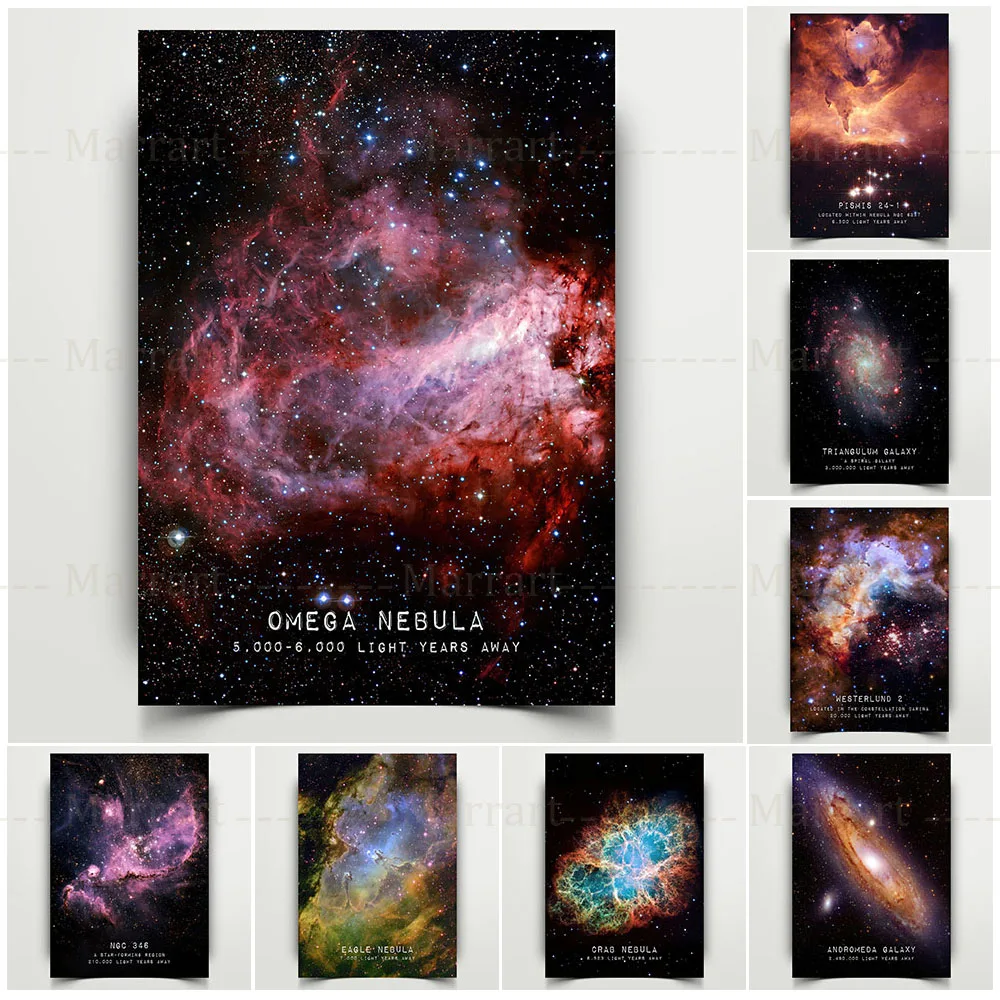 Nebula Light Print