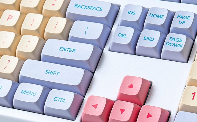 Moa Keycaps Buy Hyekit PBT Keycaps 137 Keys Avocado Milk XDA Profile ...