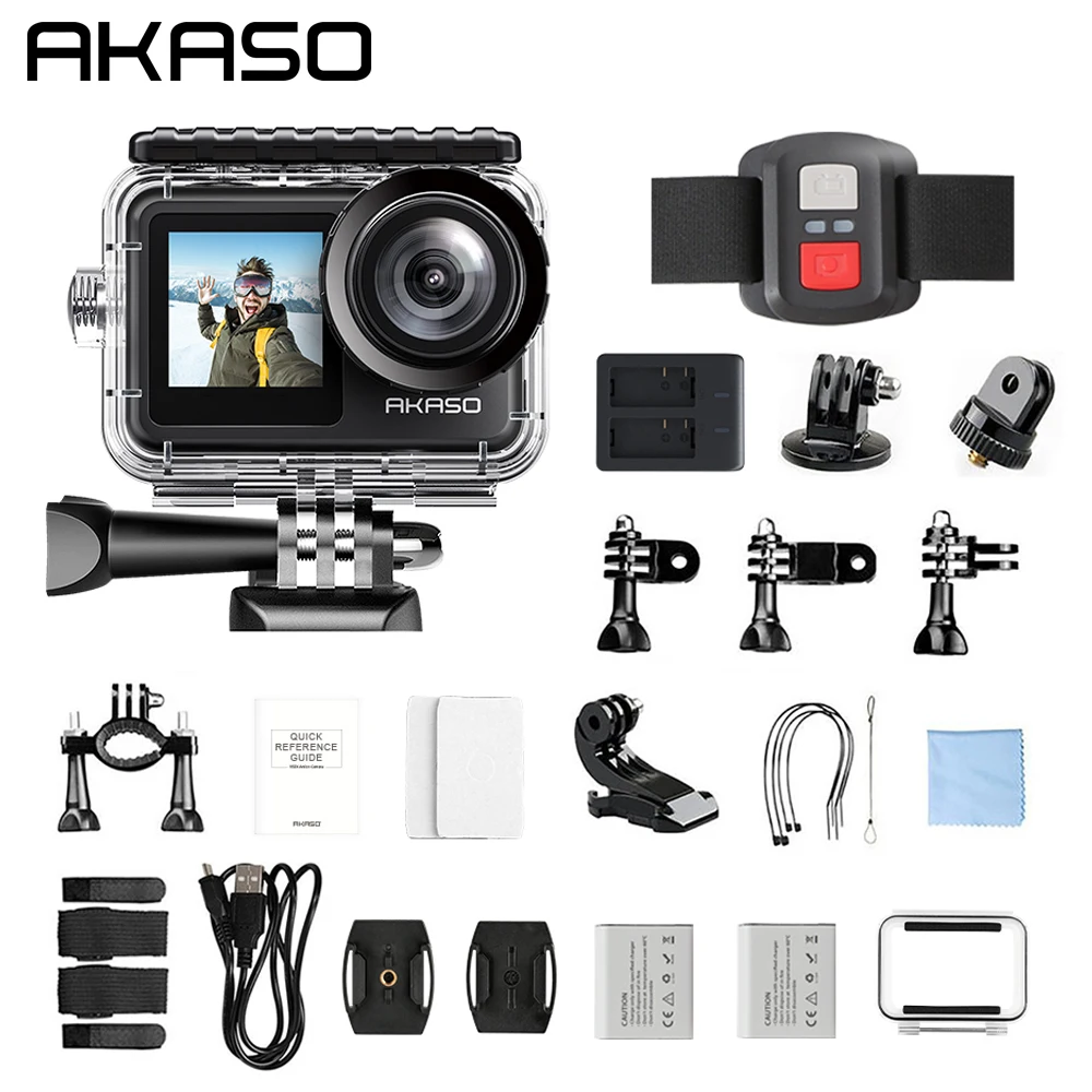 Akaso Action Camera Brave 7 Le 4k30fps 20mp 4k Sports Camera Waterproof ...