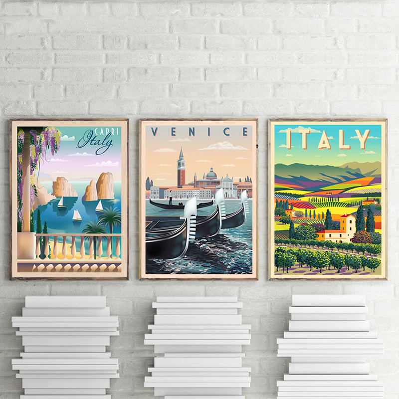 Prints Digital Prints Wall Art Print Photo Italy Travel Poster Art ...