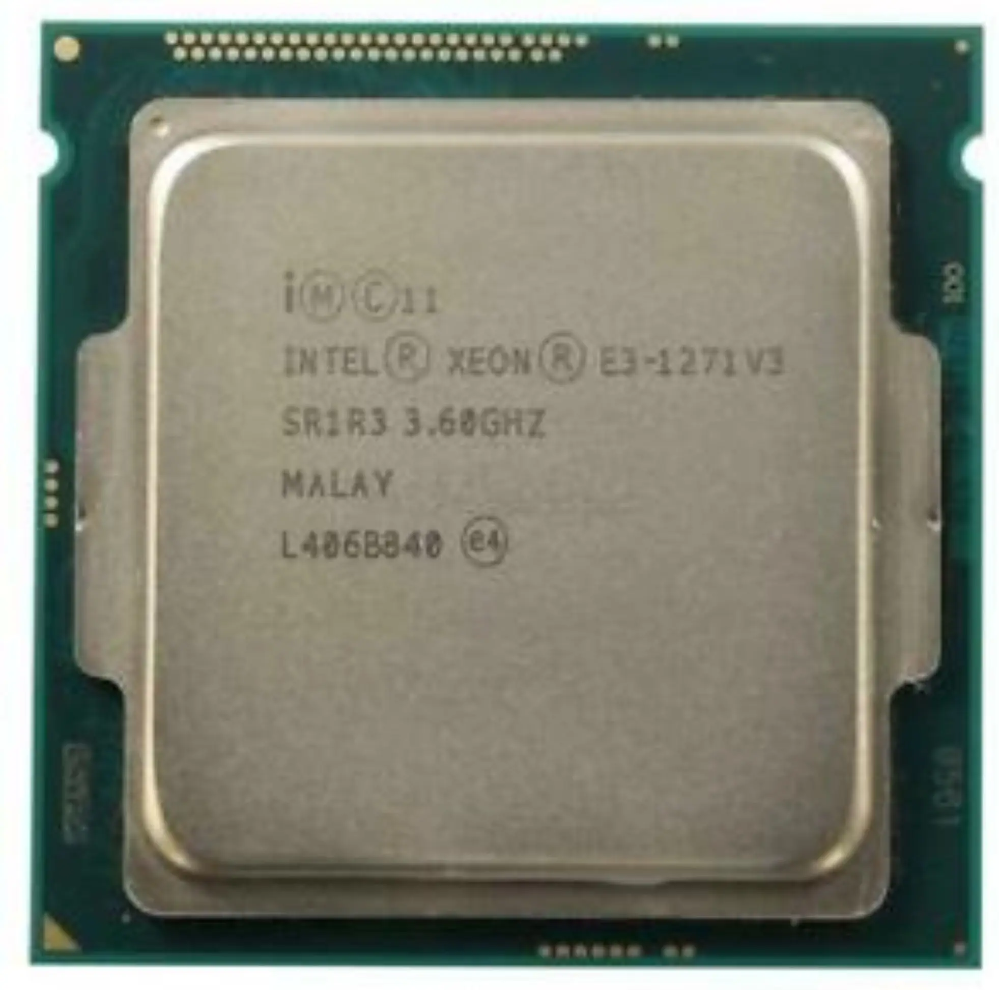 XEON E3 1271v3 3.60GHZ 4 Core 8MB SmartCache E3 1271 V3 E3 1271 V3 DDR3 ...