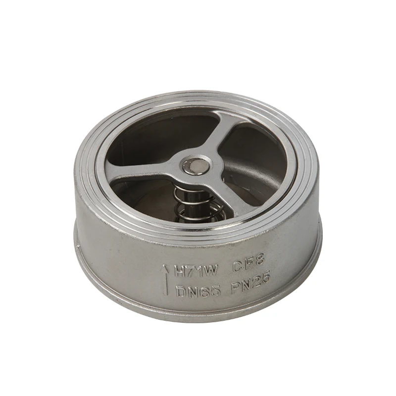 Dn 15-25mm H71w Durable Check Valve Stainless Steel 304 201 Spring ...