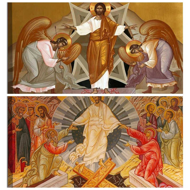 Greek Resurrection Icon