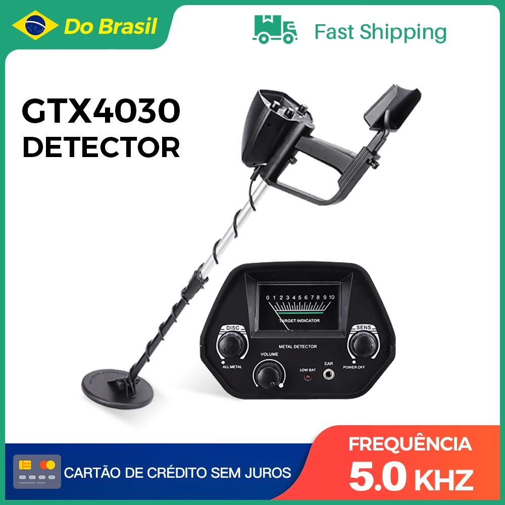 GTX4030 Underground Metal Detector Frequency 5.0 KHz Treasure Hunter ...