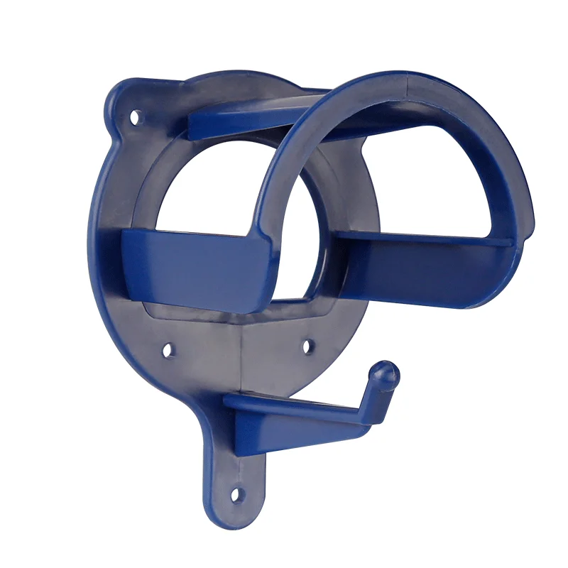 Equestrian Black Bridle Rack Plastic Coated Navy Bridle Rack with hook ...