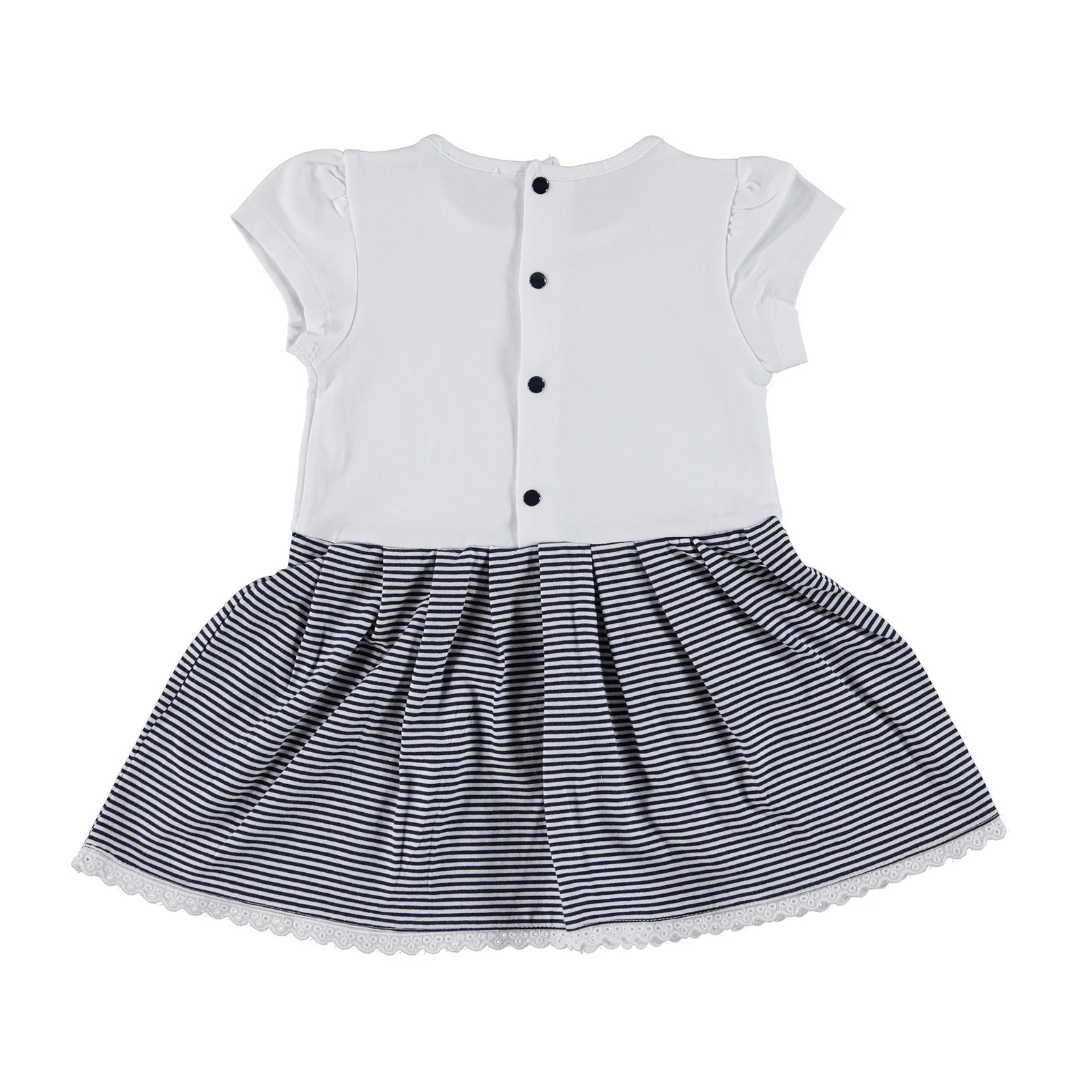 Ebebek Bambaki/летнее платье в полоску для маленьких девочек
