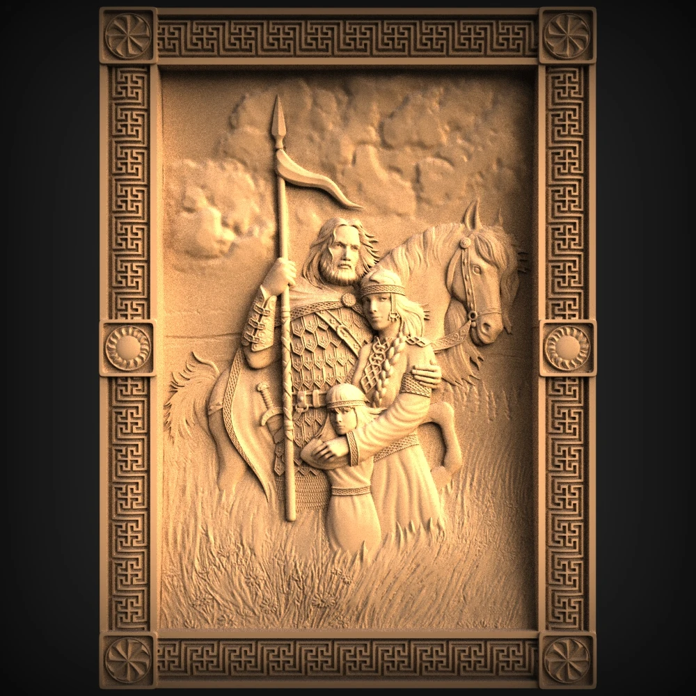 STL-Relief-Model-3D-Model-for-CNC-Router-3D-Printer-Artcam-Aspire-Bas ...