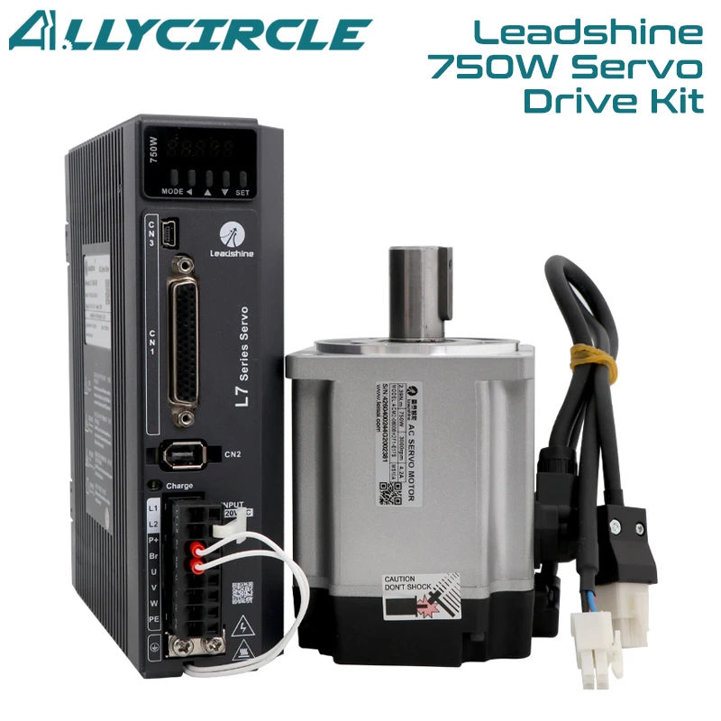 Leadshine L7 750 서보 모터 및 드라이버 세트, CNC 기계 자동 조립용, 5.5A 정격 출력 전류 A B Z 위상| | - AliExpress