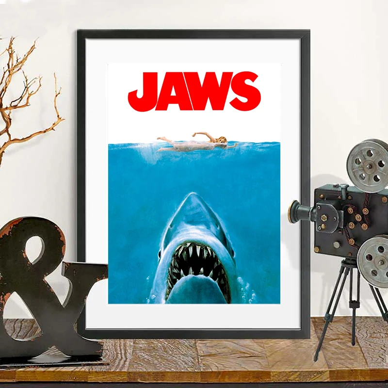 Jaws Movie Poster 1975