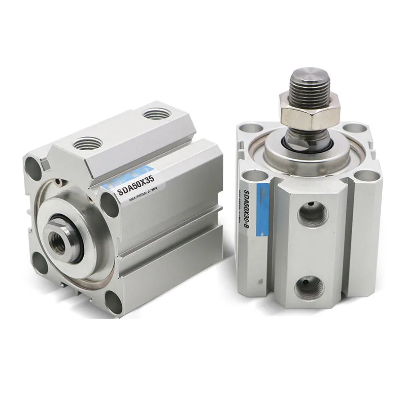 Compact mulit type cylinder double acting SDA bore 12mm stroke 5 10 15 ...