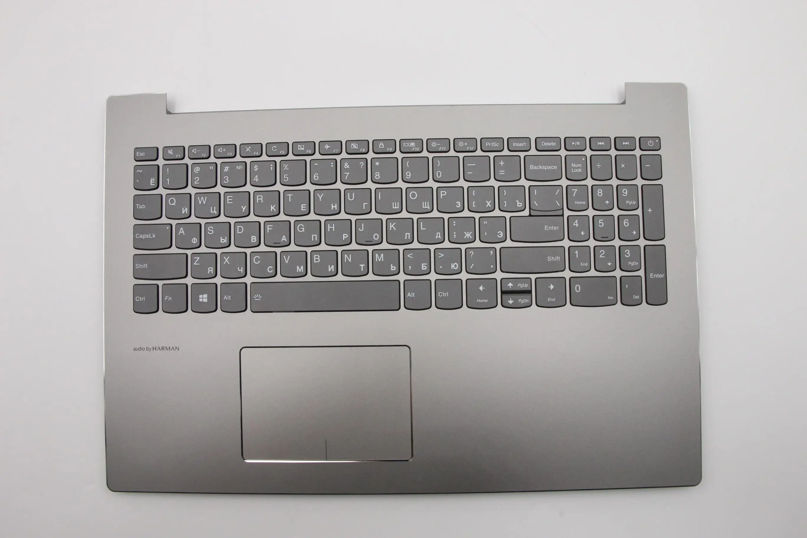 Keyboard Assembly For Lenovo Ideapad 520-15ikb Laptop Silver Backlit ...