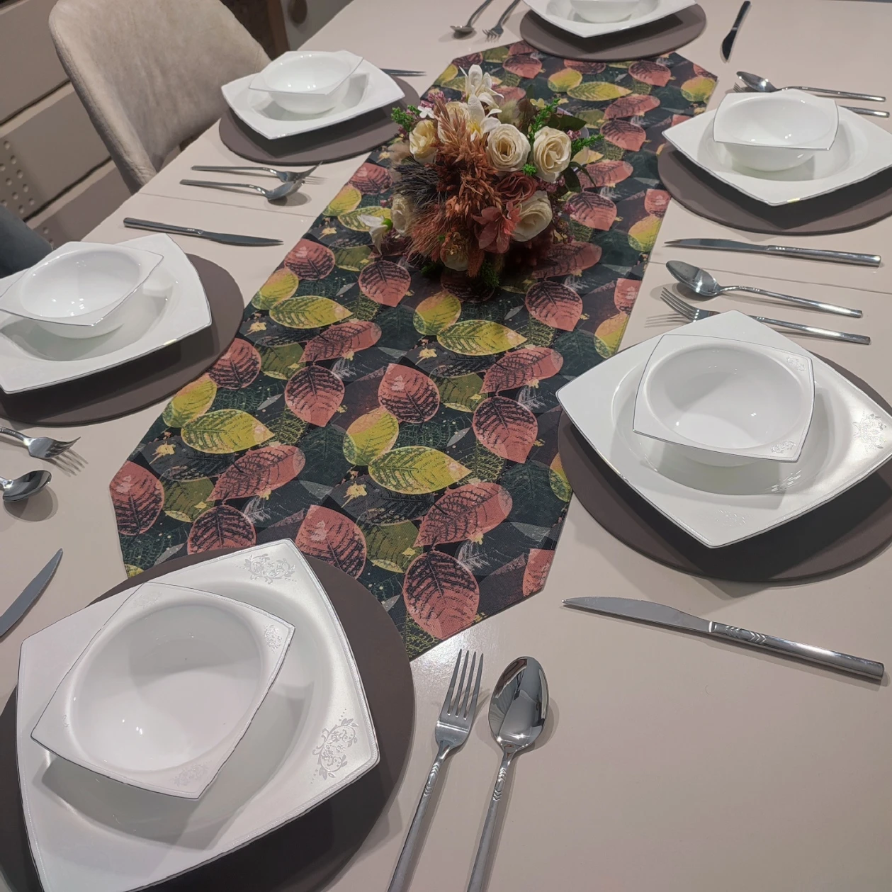 American Service Table Setting