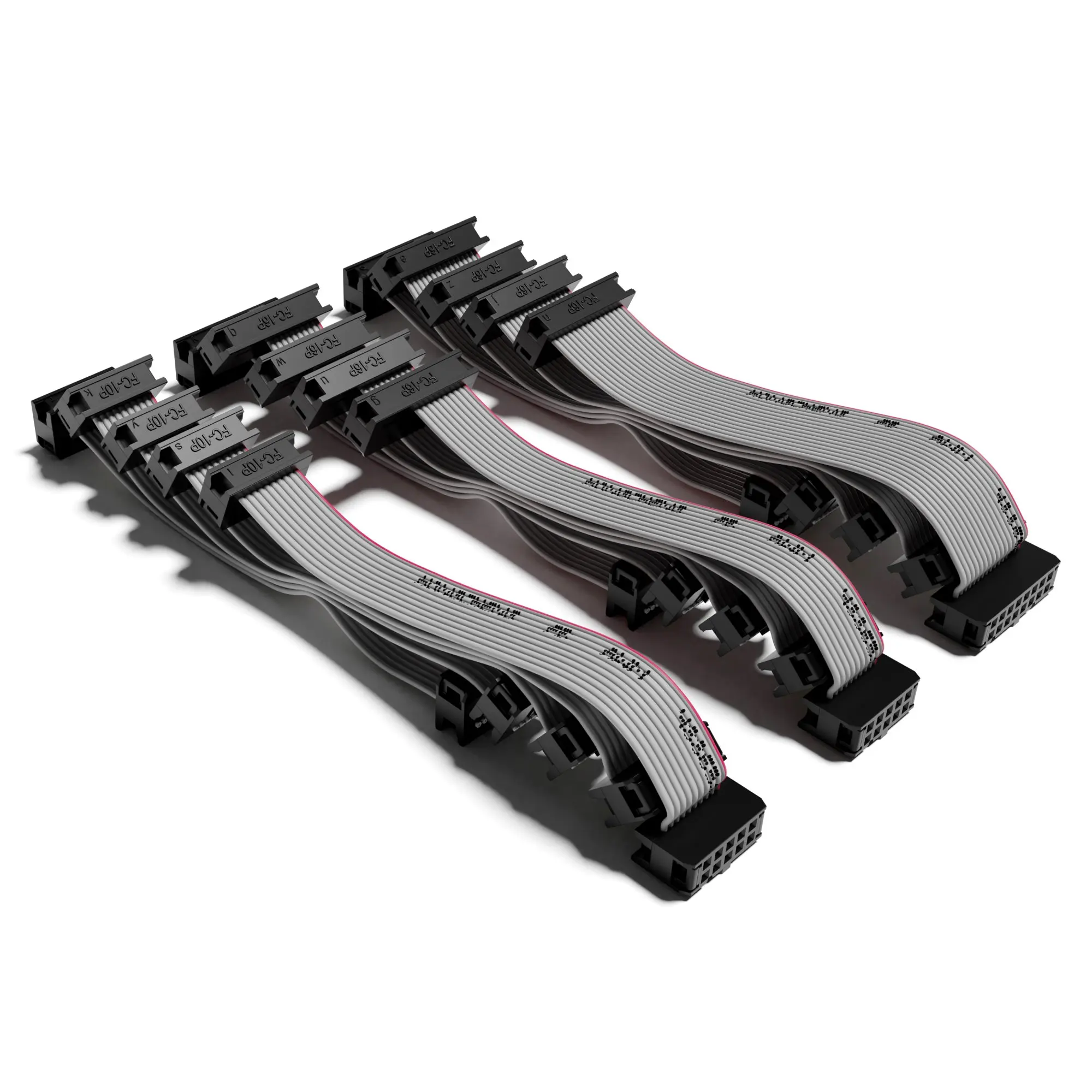 Eurorack Ribbon Power Cables - Modular Synth Synthesizer - Idc - 5 Pack ...