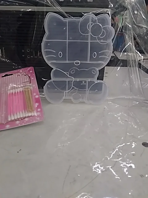 Cartoon Hello Kitty Design Plastic Storage Box - KawaiiMerch.com