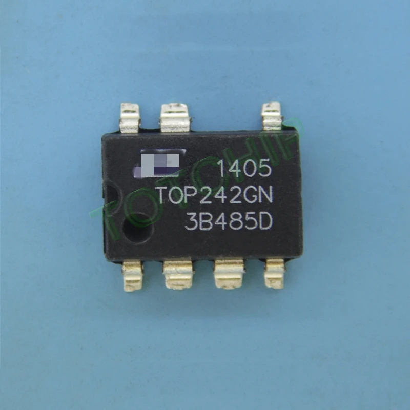 3 piezas TOP242GN SMD8B TOP242PN DIP8B PSU controlador 15W 230VAC ...