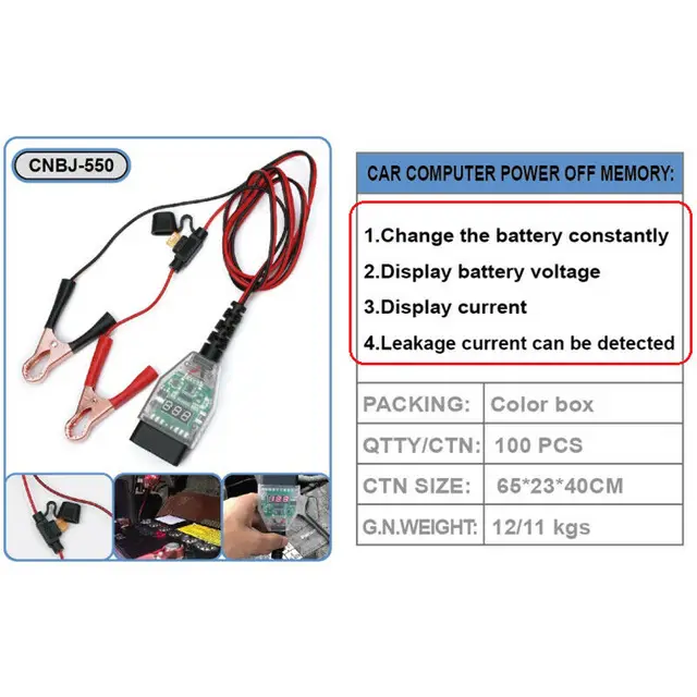Best Car Memory Saver OBD2 Car Memory Saver Battery Change Saver Memory ...