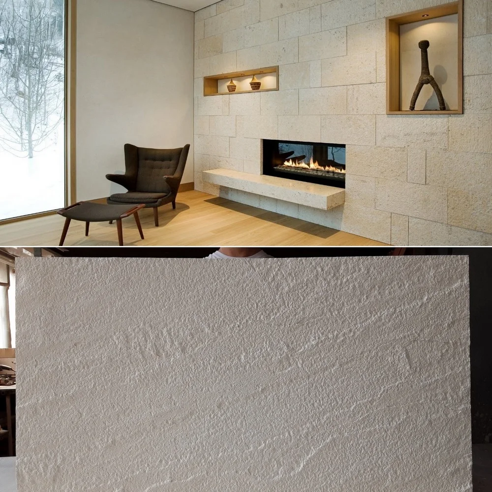 Limestone Wall Interior