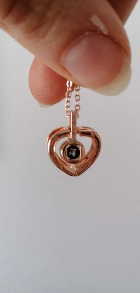 Colar com Foto Dentro - Envie sua Foto e Nós Gravamos