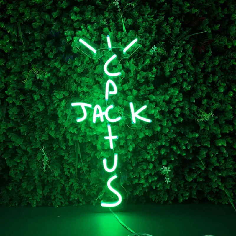 Custom-Neon-Sign-Cactus-Jack-LED-Neon-Sign-Light-Home-Bedroom ...