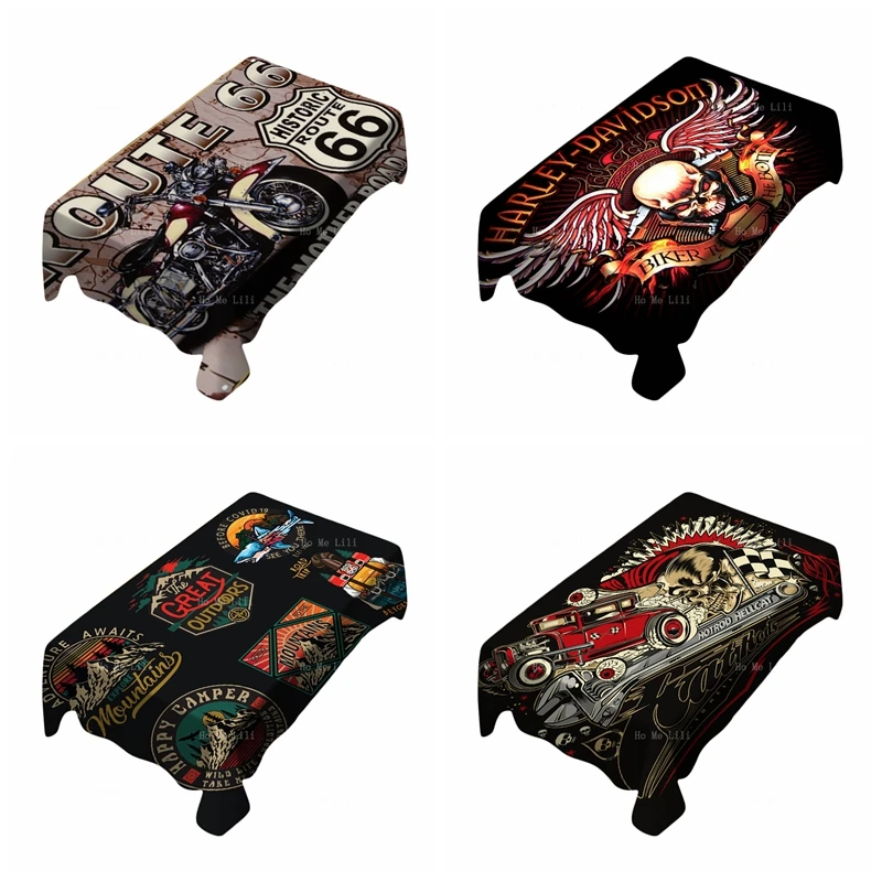 Skull Vintage Logo Classic Label Badge Hot Rod Tattoos Cool Car ...