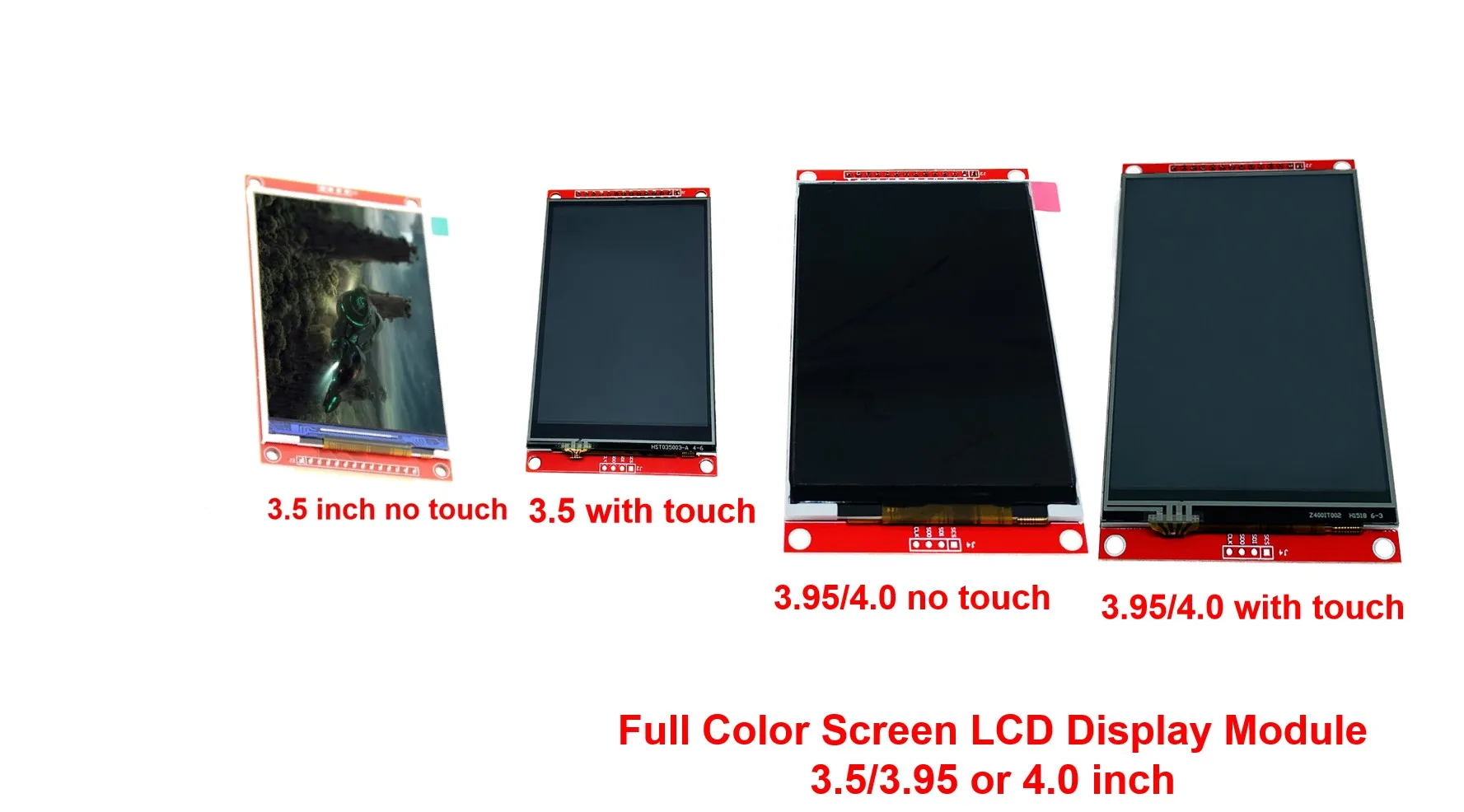 3.5/3.95 or 4.0 inch IC ILI9488 14 pin LCD Module 480*320 resolution ...