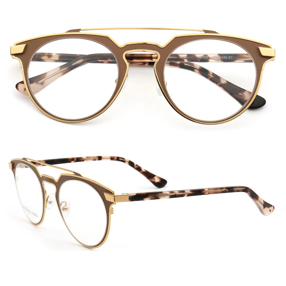 Marcos-de-gafas-redondas-Vintage-para-hombre-y-mujer-monturas-de-gafas ...