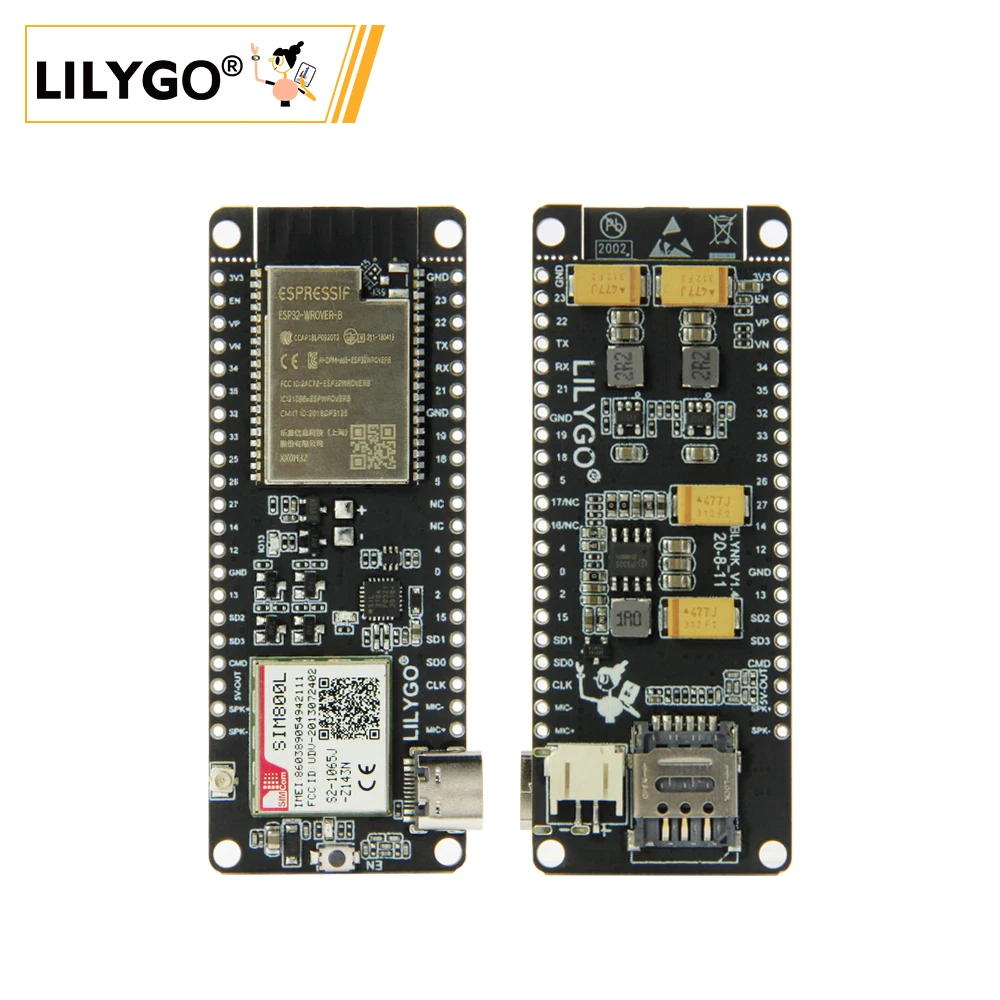 LILYGO® TTGO T Call V1.4 SIM800L ESP32 Modul Nirkabel Antena SIM WiFi ...