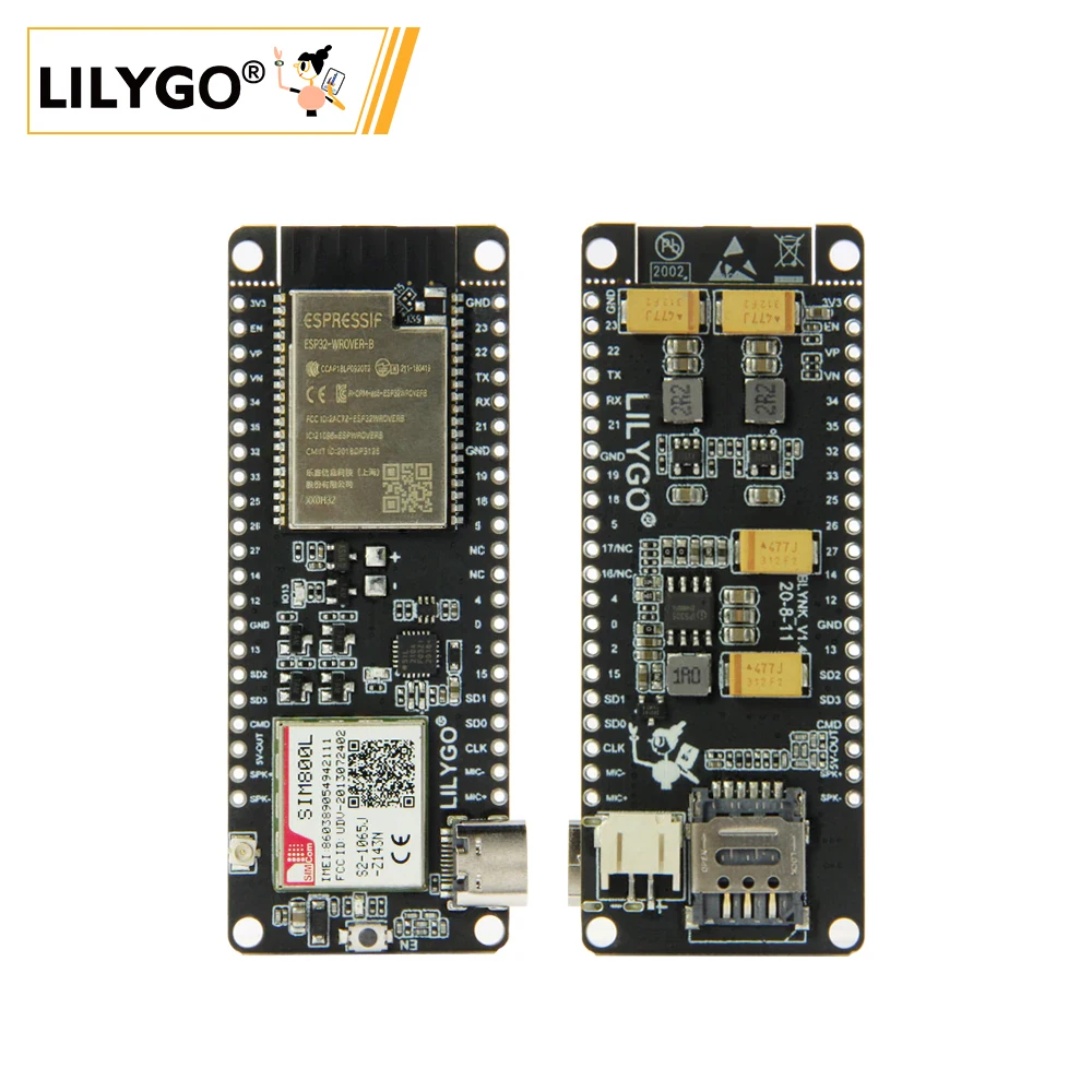 Lilygo® Ttgo T Call V1 4 Sim800l Esp32 Wireless Module Sim Antenna Wifi