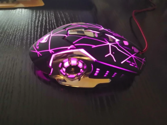 LED Wired Optical Silent Gaming Mouse | Gamer Fuss