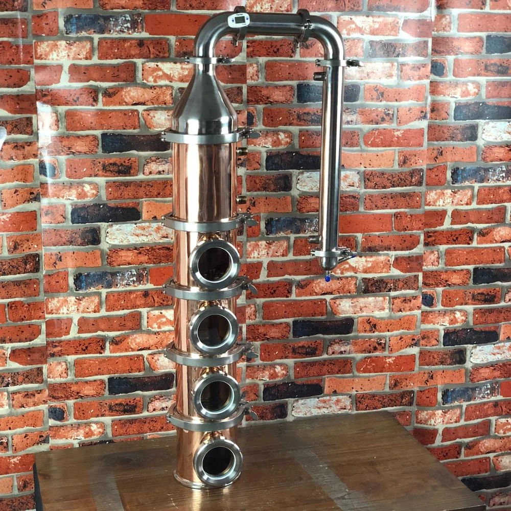 Clamp 6"154mm (od167mm ) Copper Column For Distillation . - Pipe ...