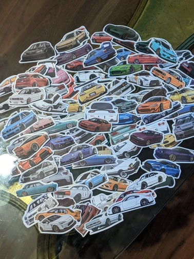 JDM Car sticker pack - 50 / 100 pieces – JDM Global Warehouse