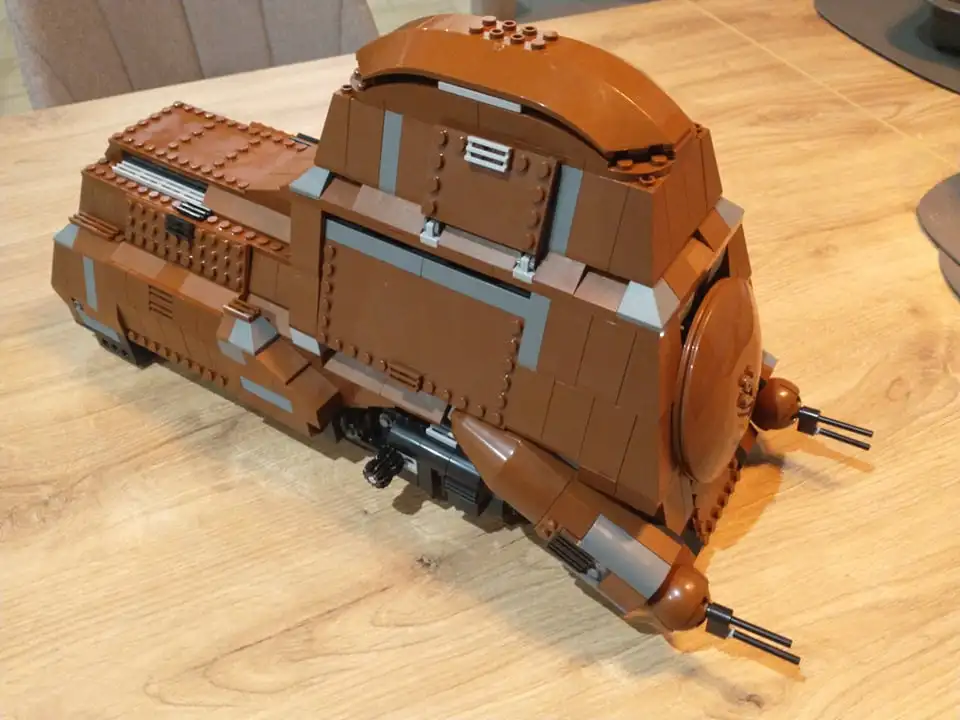 Star Wars Trade Federation Transport Tank MTT 7662 Droid Ship 1338Pcs ...