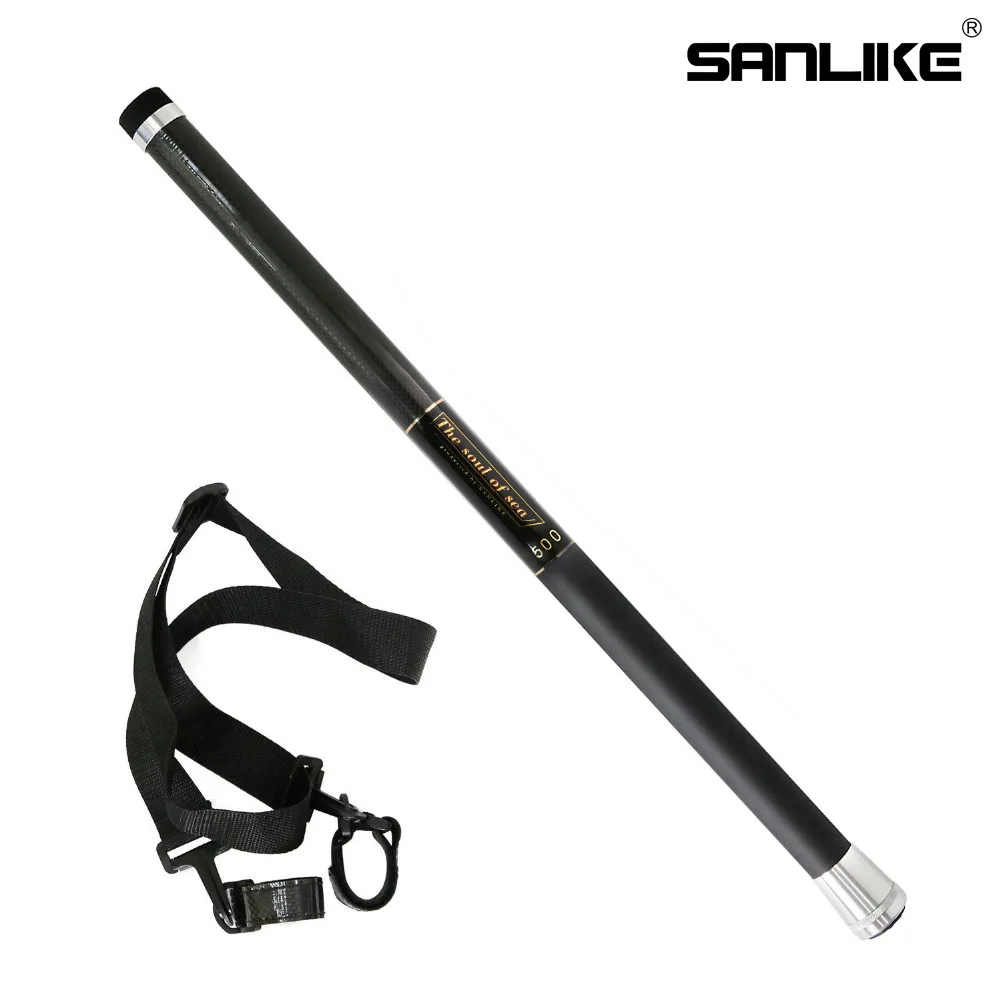 Sanlike 5m/6m Portable Telescopic Extension Carbon Fiber Fishing ...