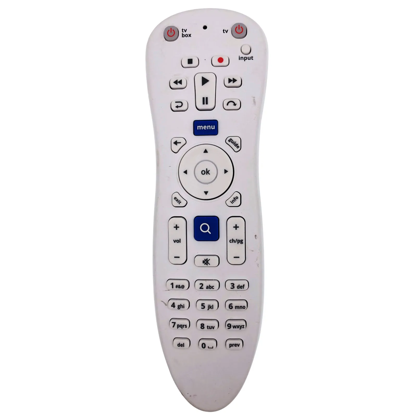 Used Voice commander remote RC1533901/01B for Google Fiber TV Remote ...
