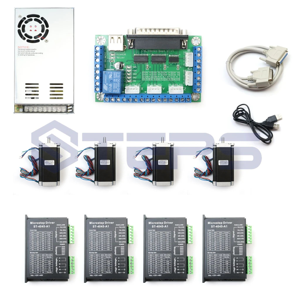 Mounts & Accessories Paralle Interface Breakout Board SainSmart CNC 4 ...