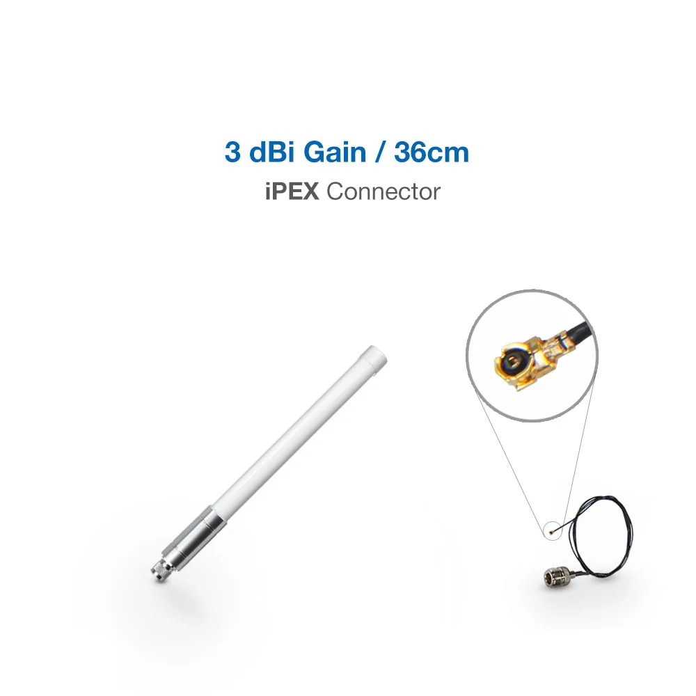 3dBi Fiber Glass Antenna | frequency options 433/470/868/915MHz ...