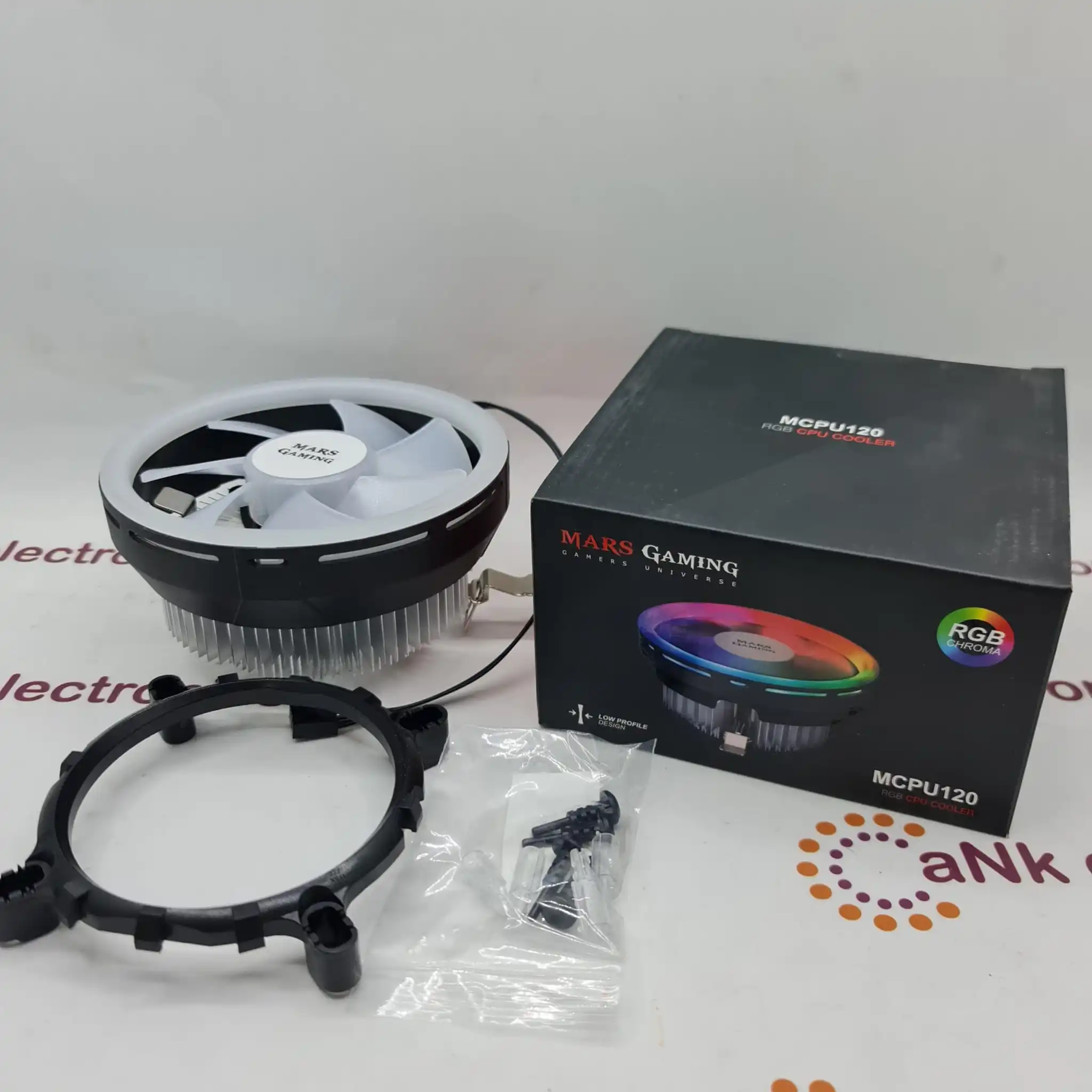 MARS GAMING DISIPADOR MCPU120 RGB CPU COOLER