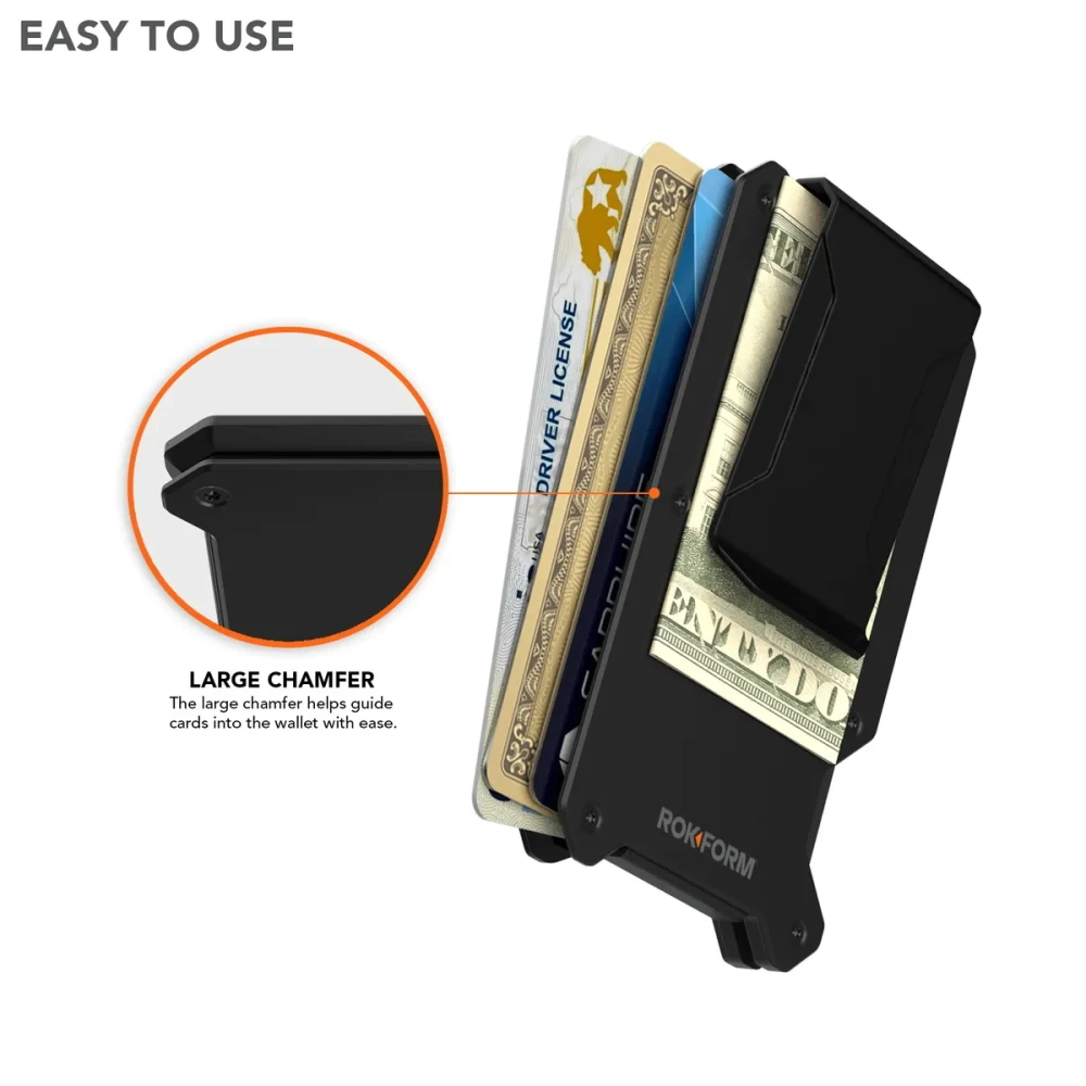 Large Aluminum Wallet