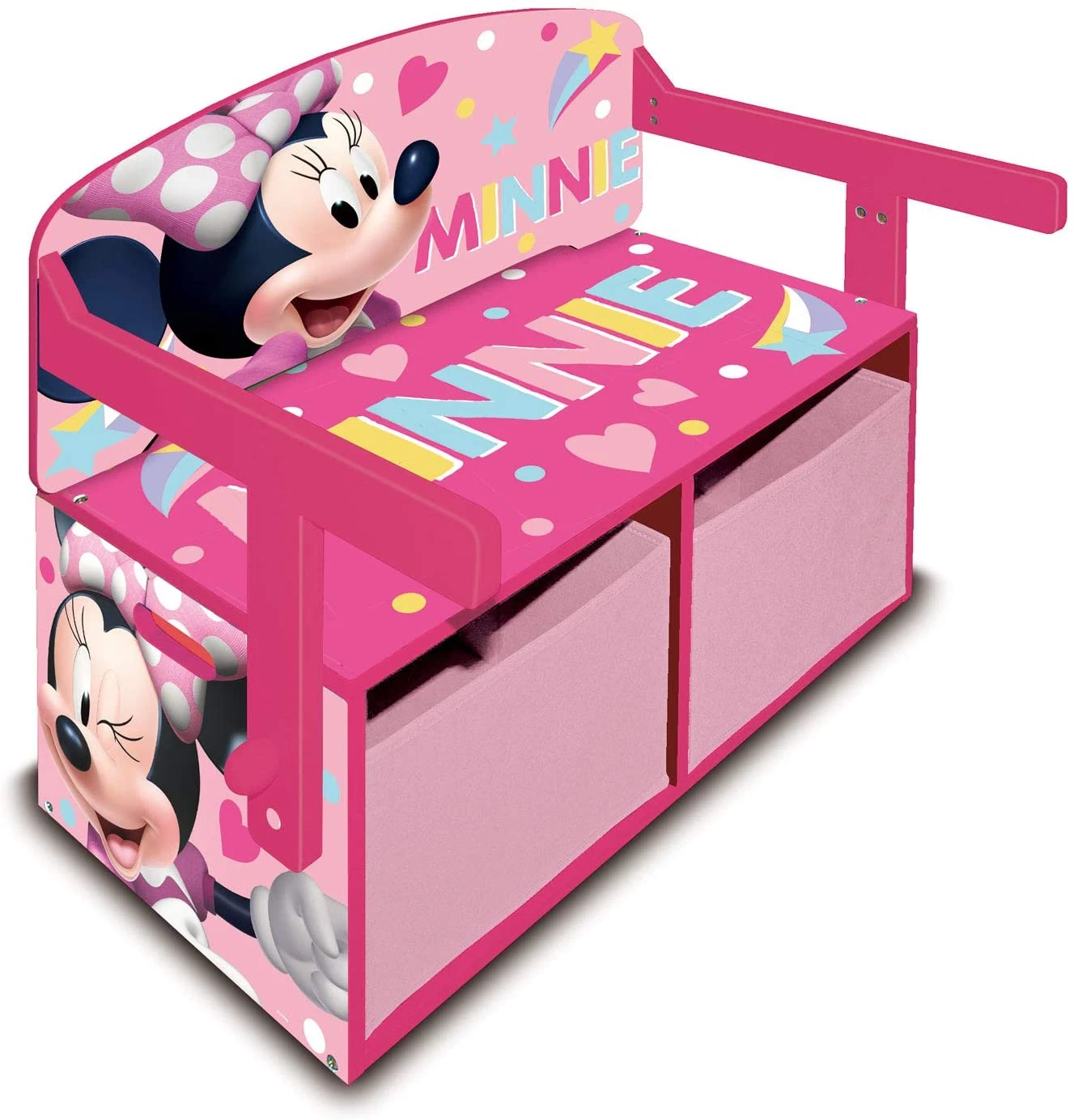 Minnie Mouse Wood Toy Box - munimoro.gob.pe