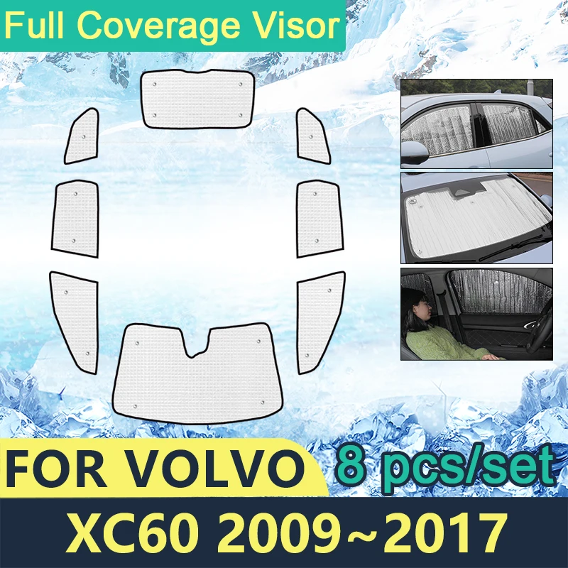 Full-Cover-Sunshades-For-Volvo-XC60-2009-2010-2011-2012-2013-2014-2015 ...