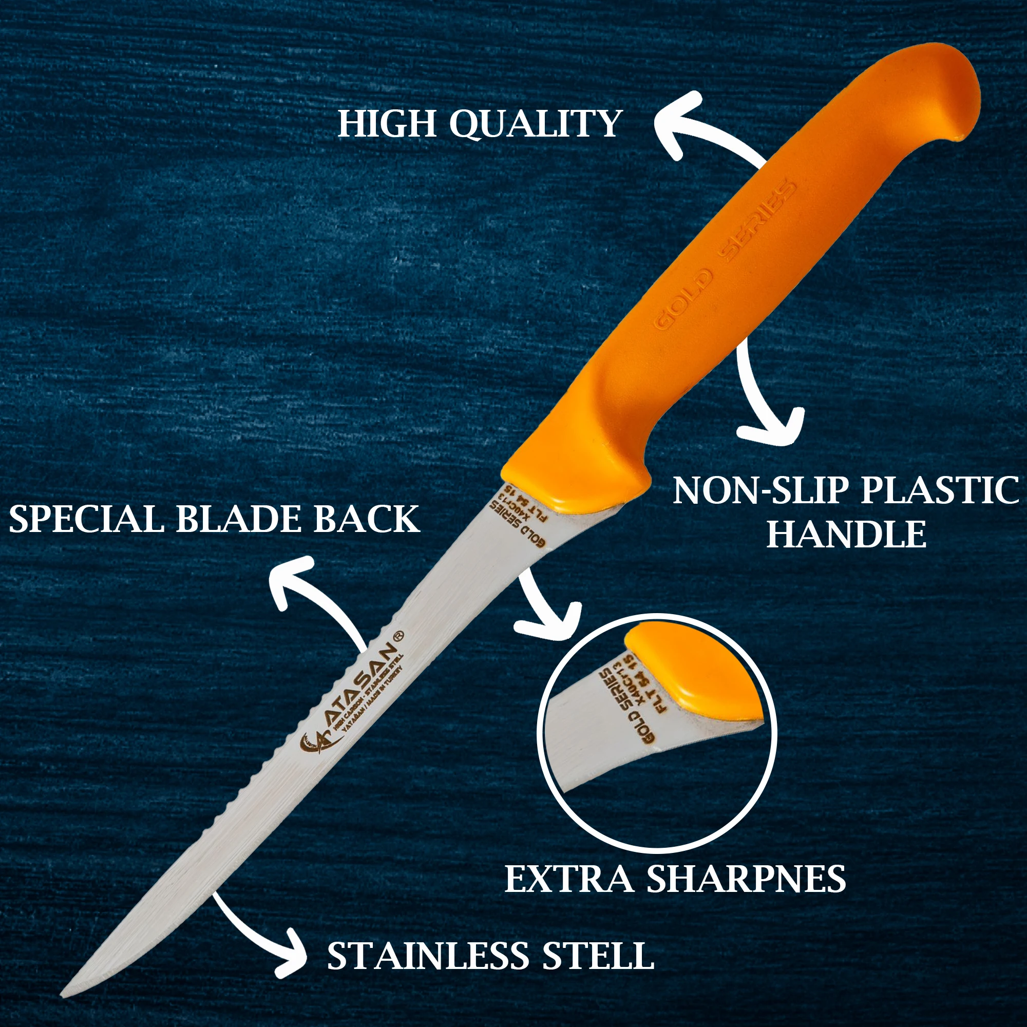 Fish Filleting Knife