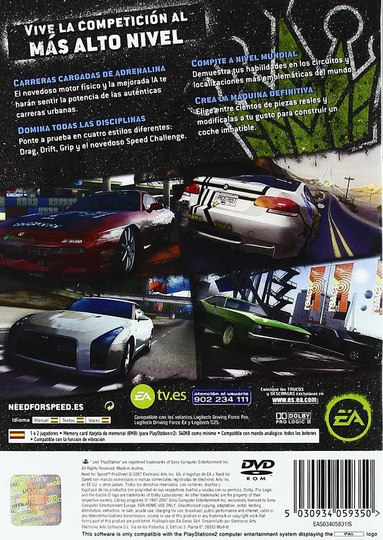 Nfs Pro Street Ps2