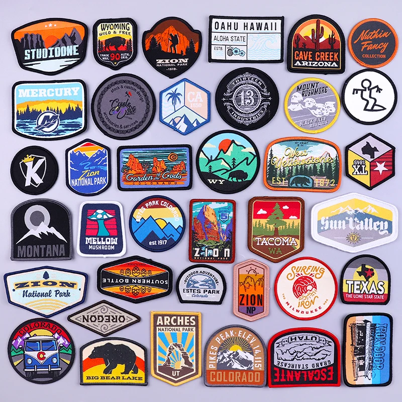 Mountain-Adventure-Patch-Outdoor-Patches-For-Clothing-Stickers-DIY ...