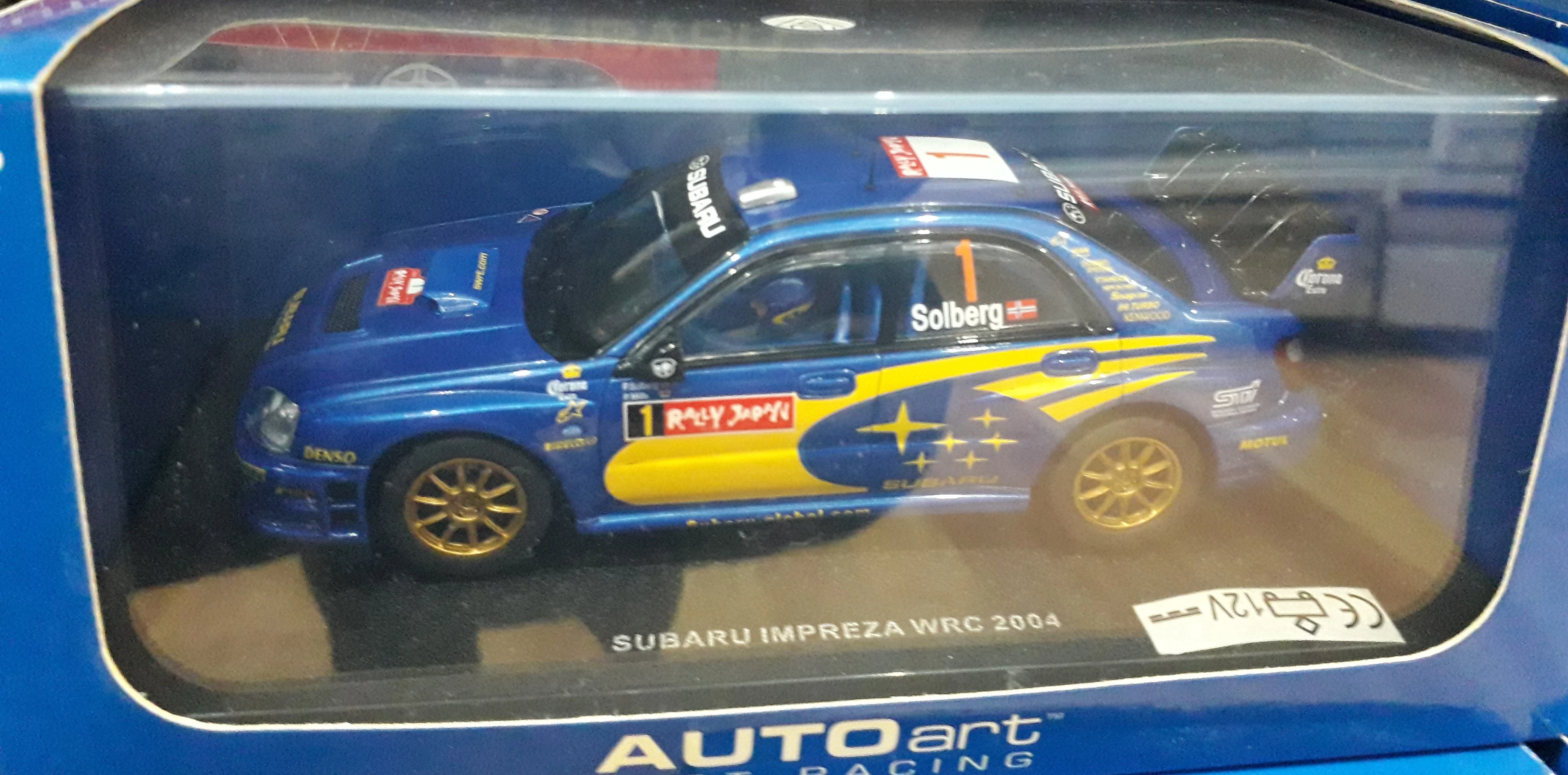 AUTOart SUBARU IMPREZA WRC 2004 - tenxprime.com